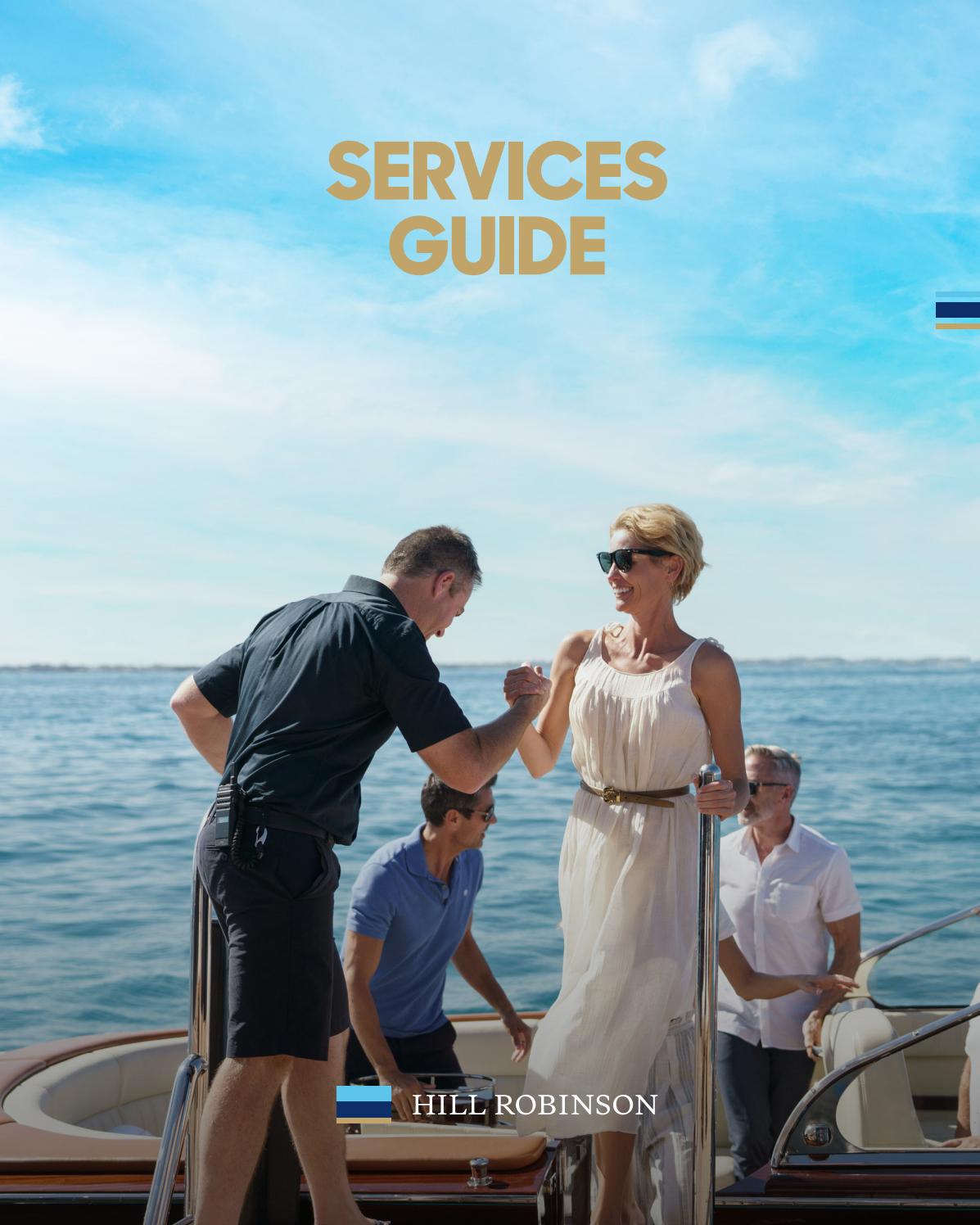 Services Guide – Hill Robinson